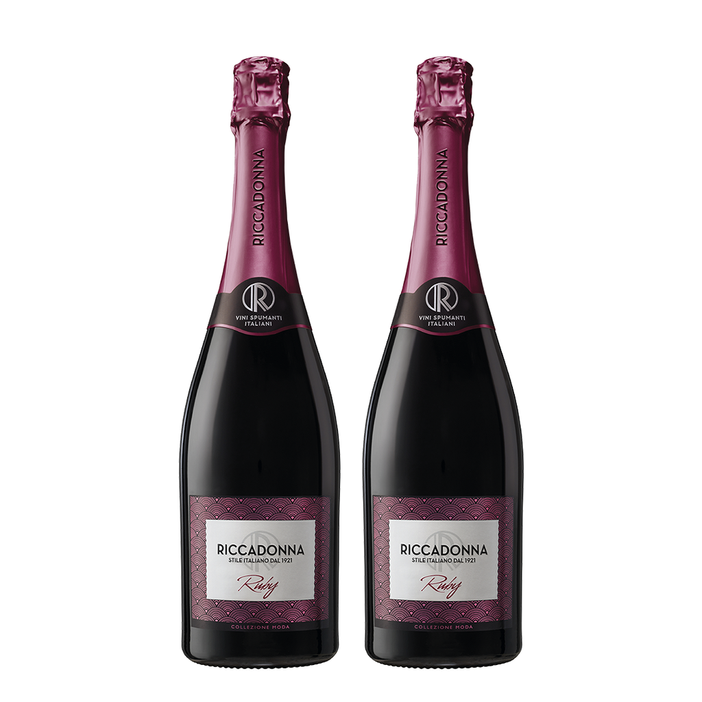 Pack 02 Espumante RICCADONNA Ruby Botella 750ml | DeLicores.com