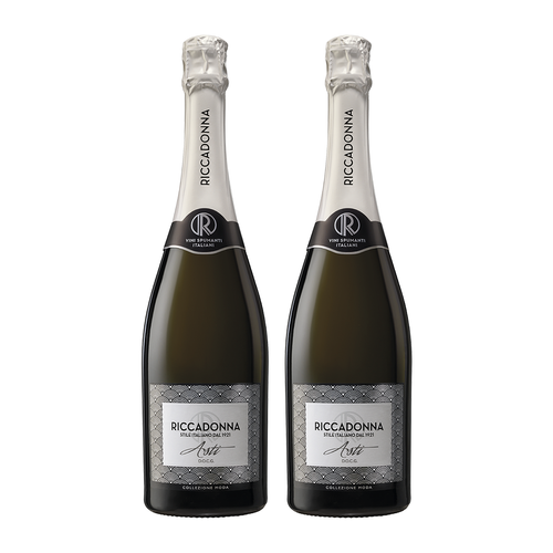 Pack 02 Espumante RICCADONNA Asti Botella 750ml | DeLicores.com