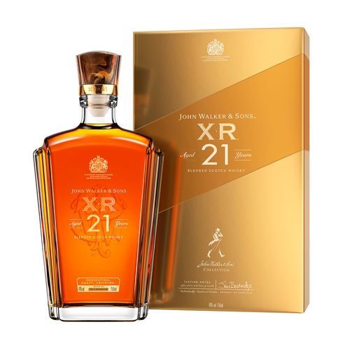 Whisky JOHNNIE WALKER XR 21 Años Botella 750ml | DeLicores.com
