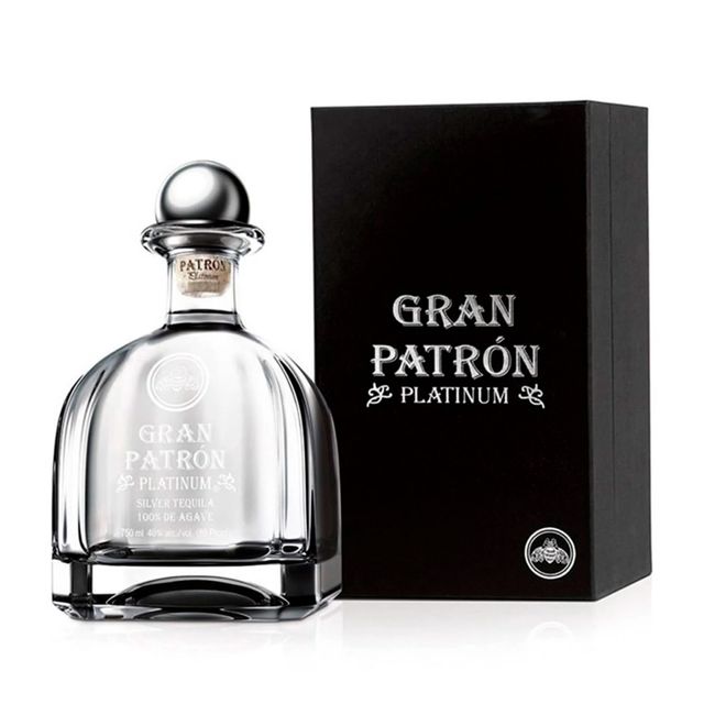Tequila GRAN PATRON Platinum Botella 750ml | DeLicores.com